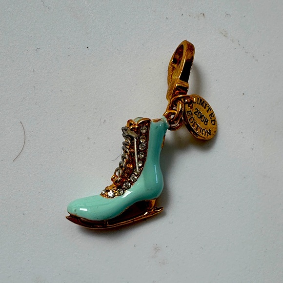 Juicy Couture | Jewelry | Vintage Juicy Ice Skate Charm Neiman Marcus ...